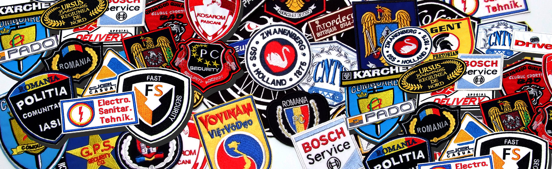 Embleme brodate personalizate la comandă | Shatter Iași